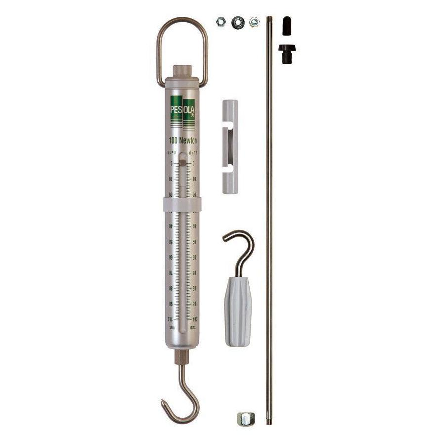 Pesola 100n Newton Precision Spring Scale with Pressure Set